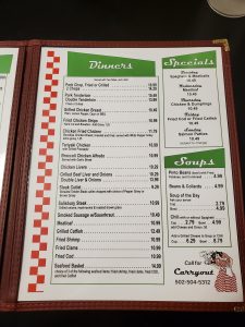 Hillview Family Diner and Ice Cream Menu (updated August 2025)